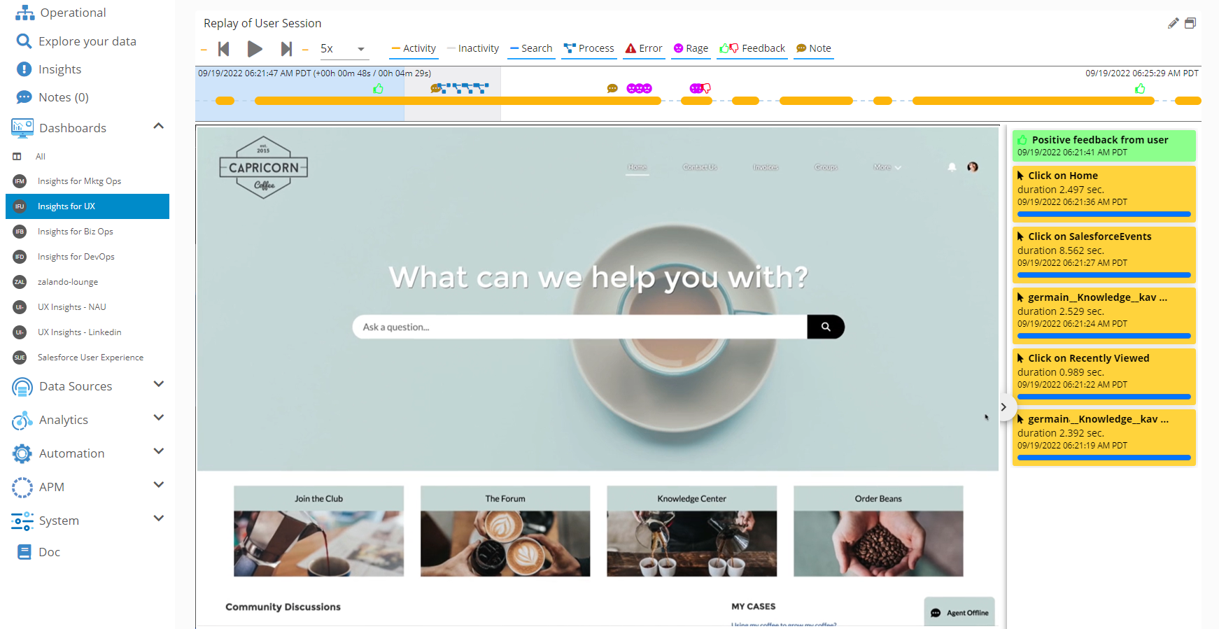 Salesforce Experience Cloud Monitoring